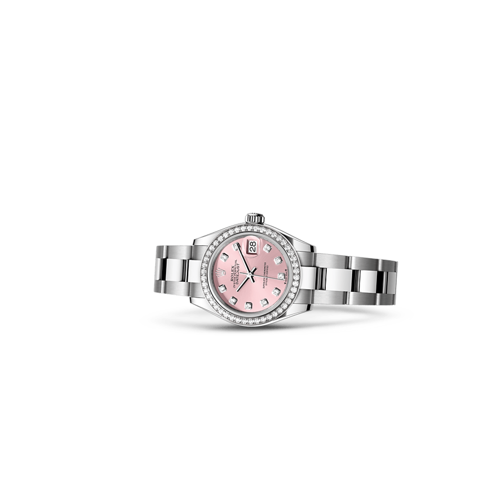 Rolex Lady-Datejust em Aço Oystersteel, Aço Oystersteel e ouro ...
